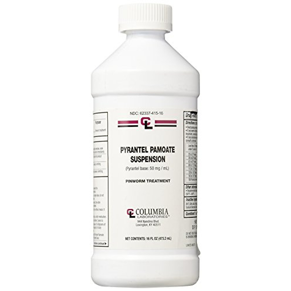 Pyrantel Pamoate Suspension 50 Mg 16 Oz Bottle by Generic