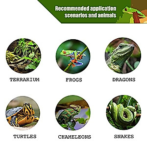 MRREPTILE Reptile Mister, Misting System for Reptiles Terrarium, Mister for Chameleon Turtle Lizard, MS200 Mister New Version, Tank Mister