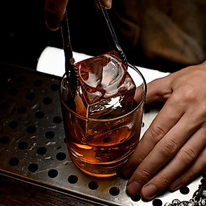 BERLINZO Premium Clear Ice Ball Maker Mold And Additional Silicone Ice Mold - Whiskey Large Clear Ice Cube Maker 2 Inch - Large Whiskey Ice Maker