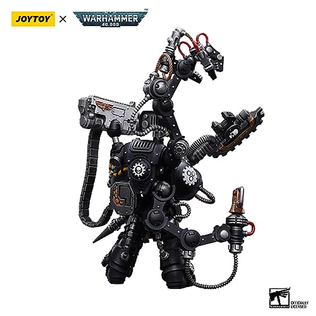 JoyToy Warhammer 40K Officially Licensed Iron Hands lron Father Feirros 1:18 Scale Action Figure