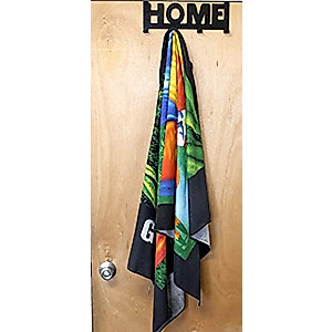 Dependable Industries inc. Essentials Home Over Door Hanger Hook Key Holder Hanging Clothes Coat Bag Robe Towel Bathroom Closet Back of Door Hanger Dog Leash Hanger