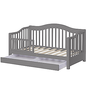 Dream On Me Toddler Day Bed, Steel Grey