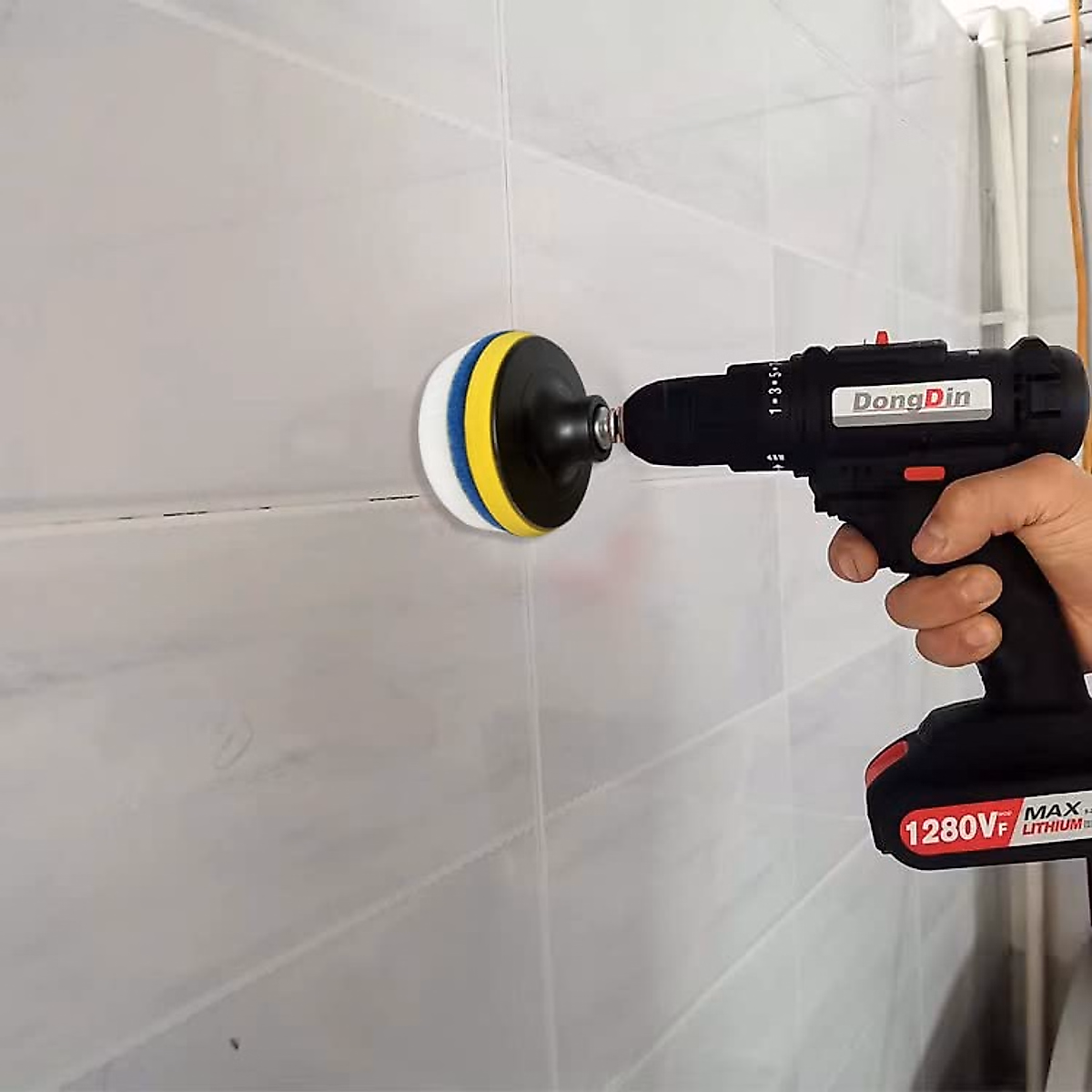 Dr.WOW Refill 12 Pack,Magic Cleaning Sponge High Density Melamine Scrubber Pads 4X Stronger Universal Cleaner for Bathtub Floor Furniture,Kitchen