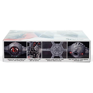 Skill 2 Model Kit Tie Fighter Episode IV – A New Hope (1977) Movie 1/32 Scale Model by AMT AMT1341