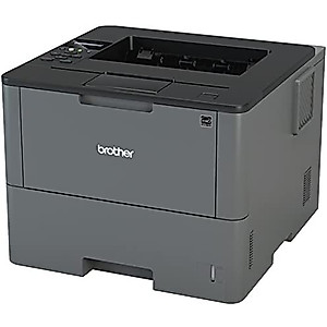 Brother HL-L62 Series Compact Monochrome Laser Printer, 48ppm, 520 Sheets, Wireless, Mobile Printing, Auto 2-Sided Printing, with MTC Printer Cable