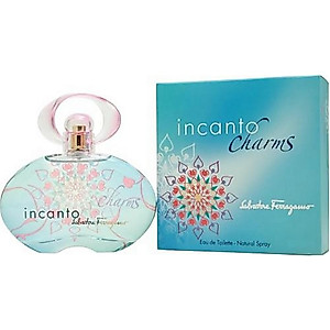 Salvatore Ferragamo Incanto Charms For Women. Eau De Toilette Spray 1.7 Oz.