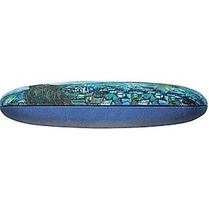 Vincent Van Gogh Painting Art Premium Quality Starry Night Eyeglass Case and Matching Microfiber Eyeglass Cleaning Cloth