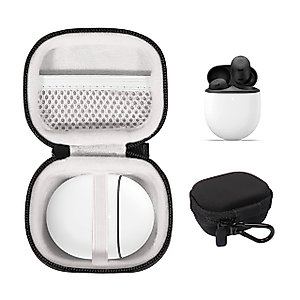 CaseSack Case for Google Pixel Buds Pro, Pixel Buds A-Series (Black)