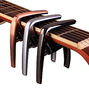 Swiff 6921502304271 Capo for Guitar, Black