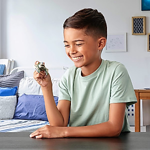 Star Wars Micro Galaxy Squadron Yoda's Jedi Starfighter 8cm Light Armour Class Ship with 1" Yoda and R2-D2 Micro Figures