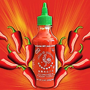 Huy Fong, Sriracha Hot Chili Sauce, 9 Ounce Bottle