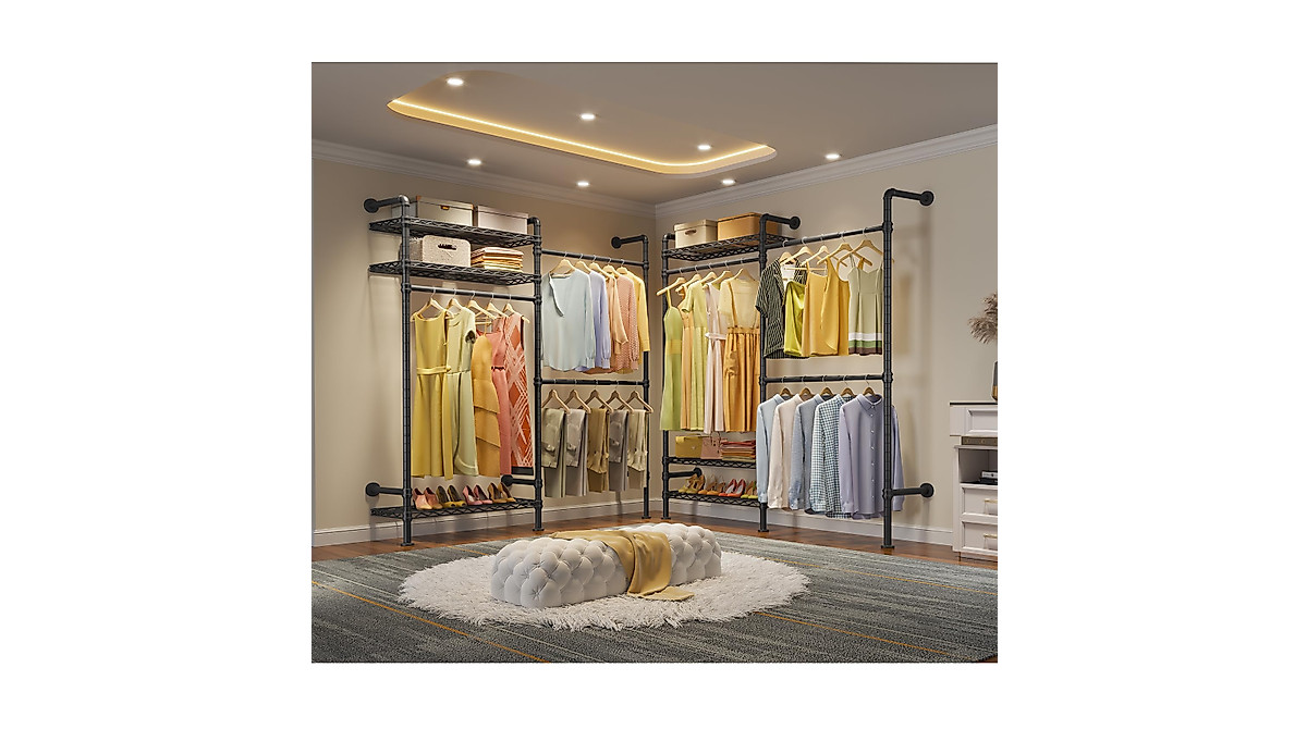 Timate F2 Industrial Wall Mounted Clothes Rack