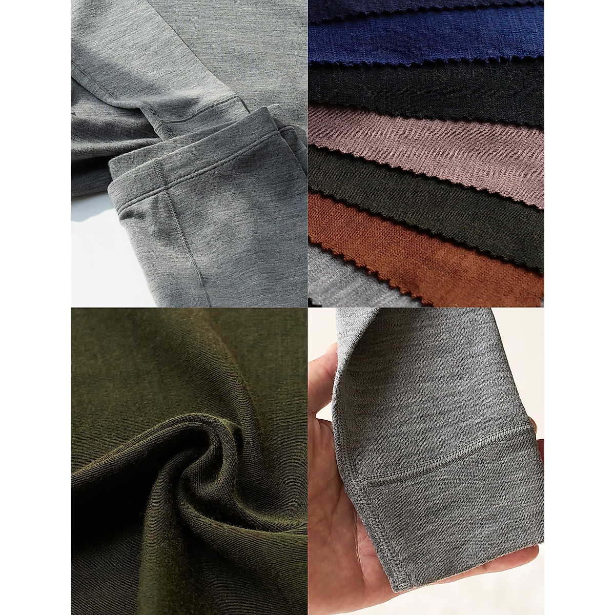 LAPASA Womens 100% Merino Wool Base Layer Set Lightweight Thermal Underwear Long John Top & Bottom Warm Cold Weather L58 Medium 1. Lightweight Black 1 Set