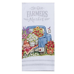 Kay Dee Designs, Flower Market Farmer's Market Dual Purpose Terry Towel