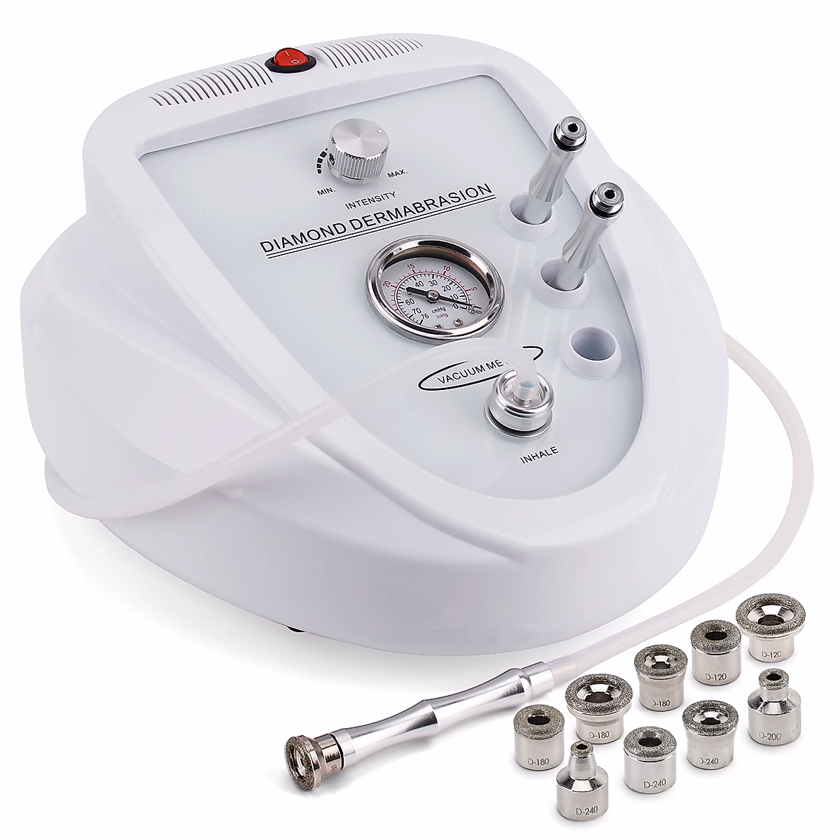 Yofuly Diamond Microdermabrasion Machine, 65-68cmHg Suction Power Professional Dermabrasion, Home Use Facial Skin Care Equipment