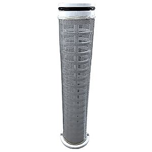 KleenWater KWSStop Stainless Steel Replacement Screen, 1 7/8 inch (W) x 10 inch (L), Compatible with Rusco, Vu-Flow, KleenWater and Campbell Spin Down Filters with 2" Inlet/Outlet (24 Mesh)