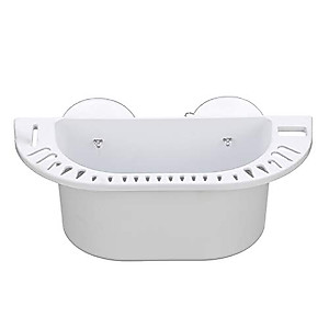 Seachoice Cockpit Organizer w/ 3 Suction Cups to Mount on Any Flat Service on Boat, White