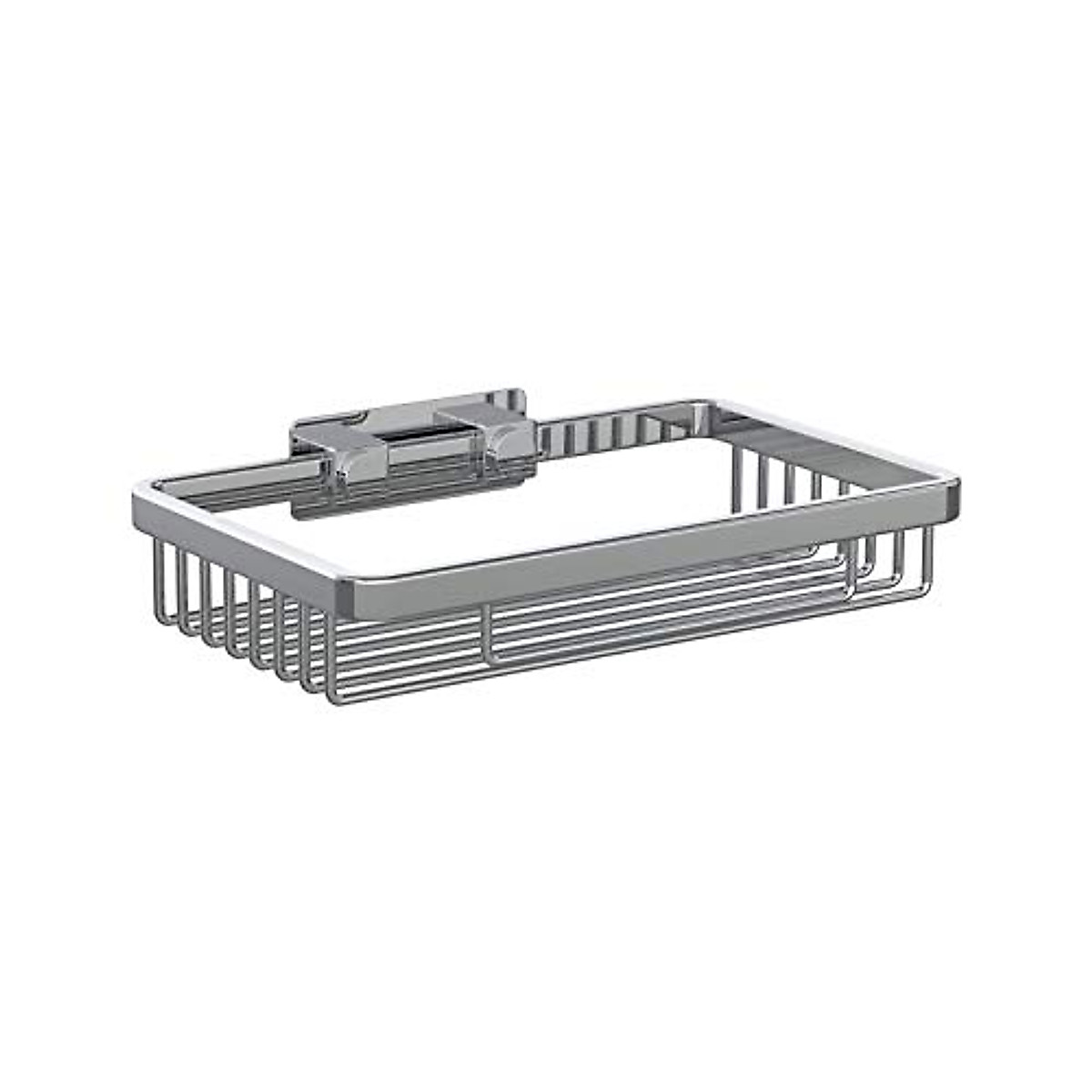 WingIts Shower Basket,8 In W,SS,Polished, Polished Stainless Steel, 8 Inch (WRBPS8)