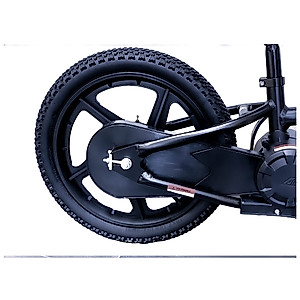 BROC USA Ebike for Kids, 16 Inch 24V Battery Operated, Black