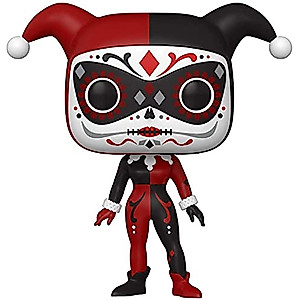 Funko Dia de Los Muertos - Harley Quinn Pop! Vinyl Figure (Bundled with Compatible Pop Box Protector Case)