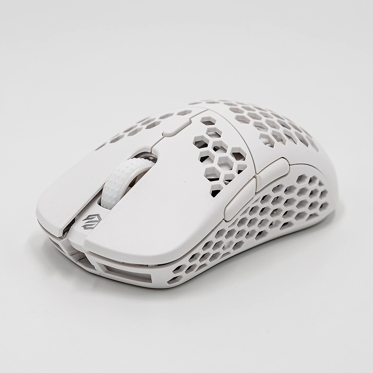 G-Wolves Hati HT-S ACE Wireless Gaming 58 gram Ultra Lightweight Honeycomb Design Mouse(White)