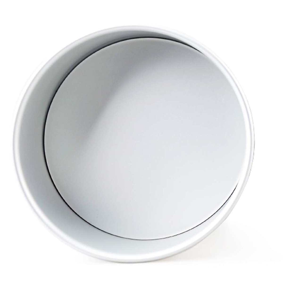 Tosnail 2 Pack 10" x 3" Round Aluminum Cake Pan with Removal Bottom