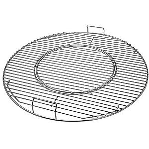 X Home Grill Grate for 22 Inch Weber Charcoal Grill, Upgraded 8835 Gourmet BBQ System Hinged Cooking Grate, 21.5 x 21.5 Inch