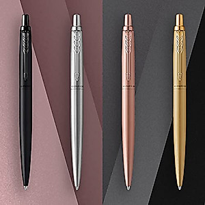 Parker Jotter XL Ballpoint Pen | Monochrome Matte Black | Medium Point | Blue Ink | Gift Box