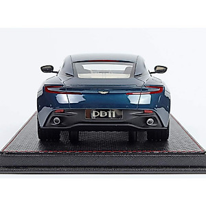 GAOQUN-TOY 1:18 SophiArt Aston Martin DB11 Blue Resin Car Model (Color : Blue, Size : 27cm12cm7cm)