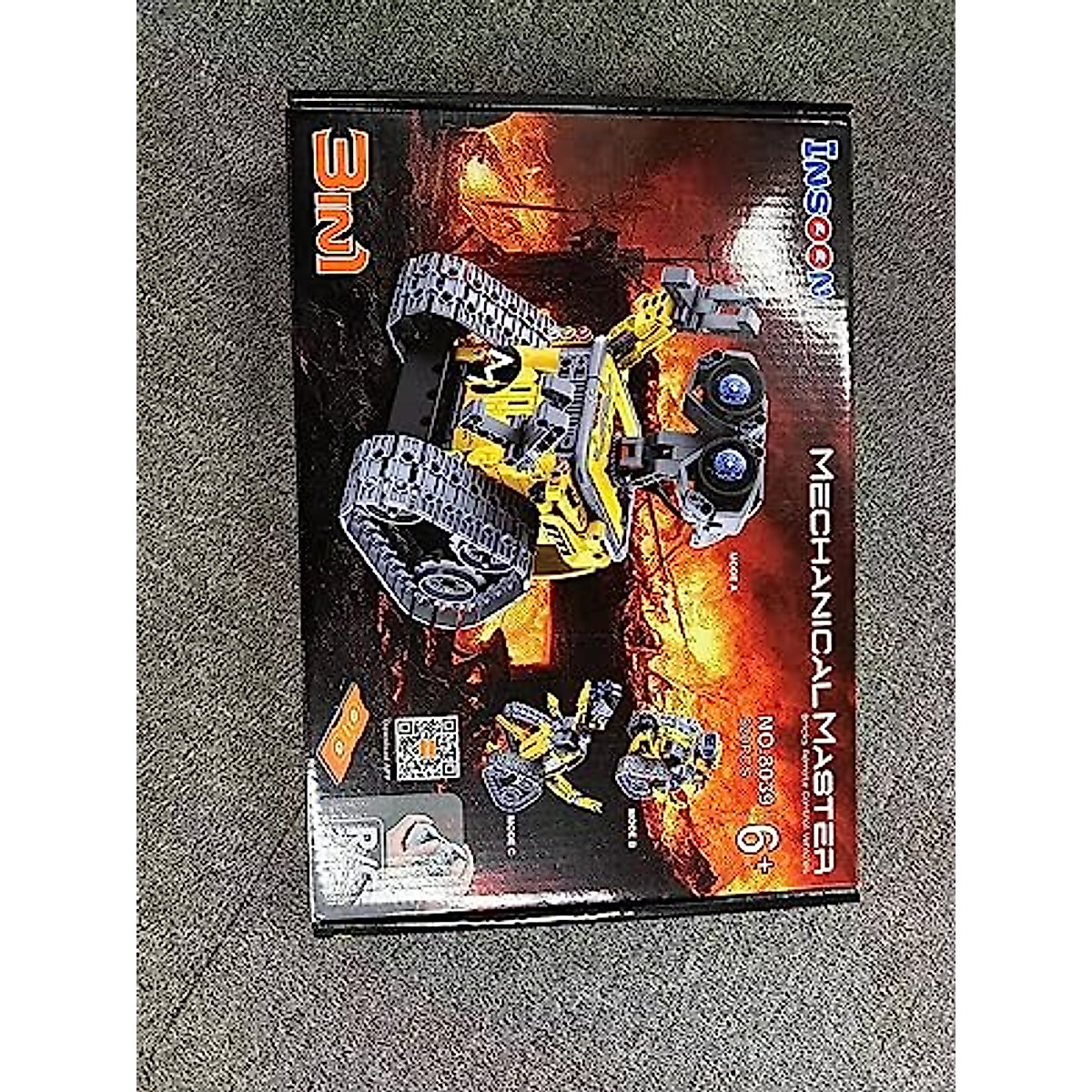 INSOON Robot Toys for Kids Building Set, 520 PCS App & Remote Control Robotics Kit 5-in-1 RC Wall Robot/Engineer Robot/Dinosaur Building STEM Toys Gift for Kids 6 7 8 9 10 11 12+ Years Old Boys Girls