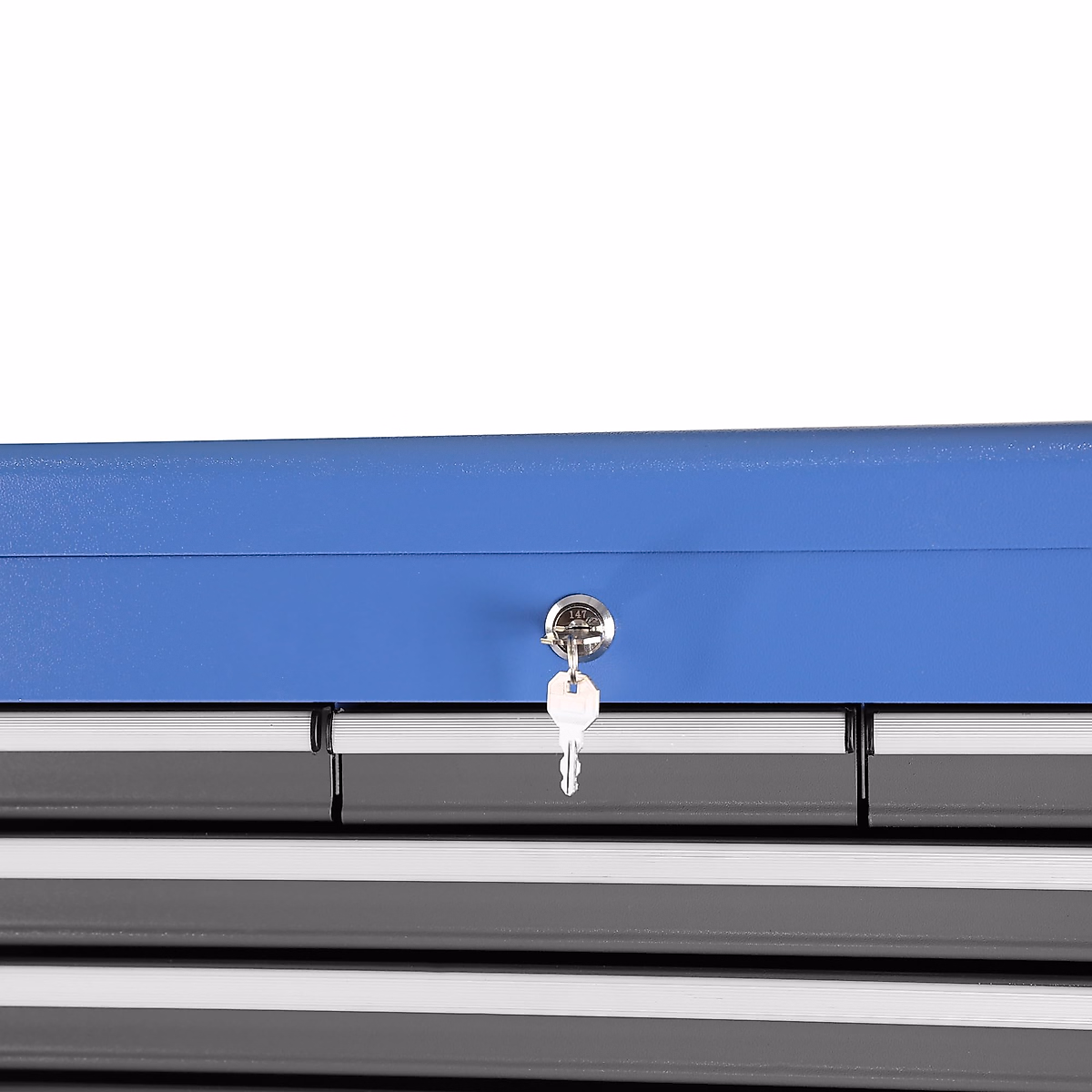 PULLAFUN 8-Drawer Rolling Tool Chest, 2-in-1 Rolling Tool Storage Cabinet with Detachable Top Tool Box, Liner, Universal Lockable Wheels,Tool Cart for Garage Workshop