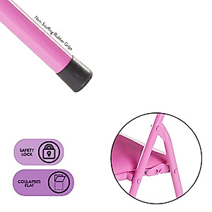 Heritage Kids 3Piece Table & Chair Set, Pink, 3 Piece