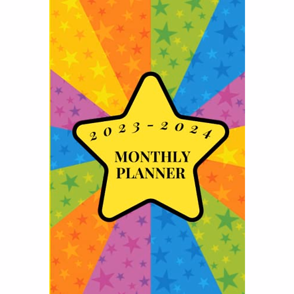 Star Planner 2023/2024 notebook diary: organiser calendar Contacts