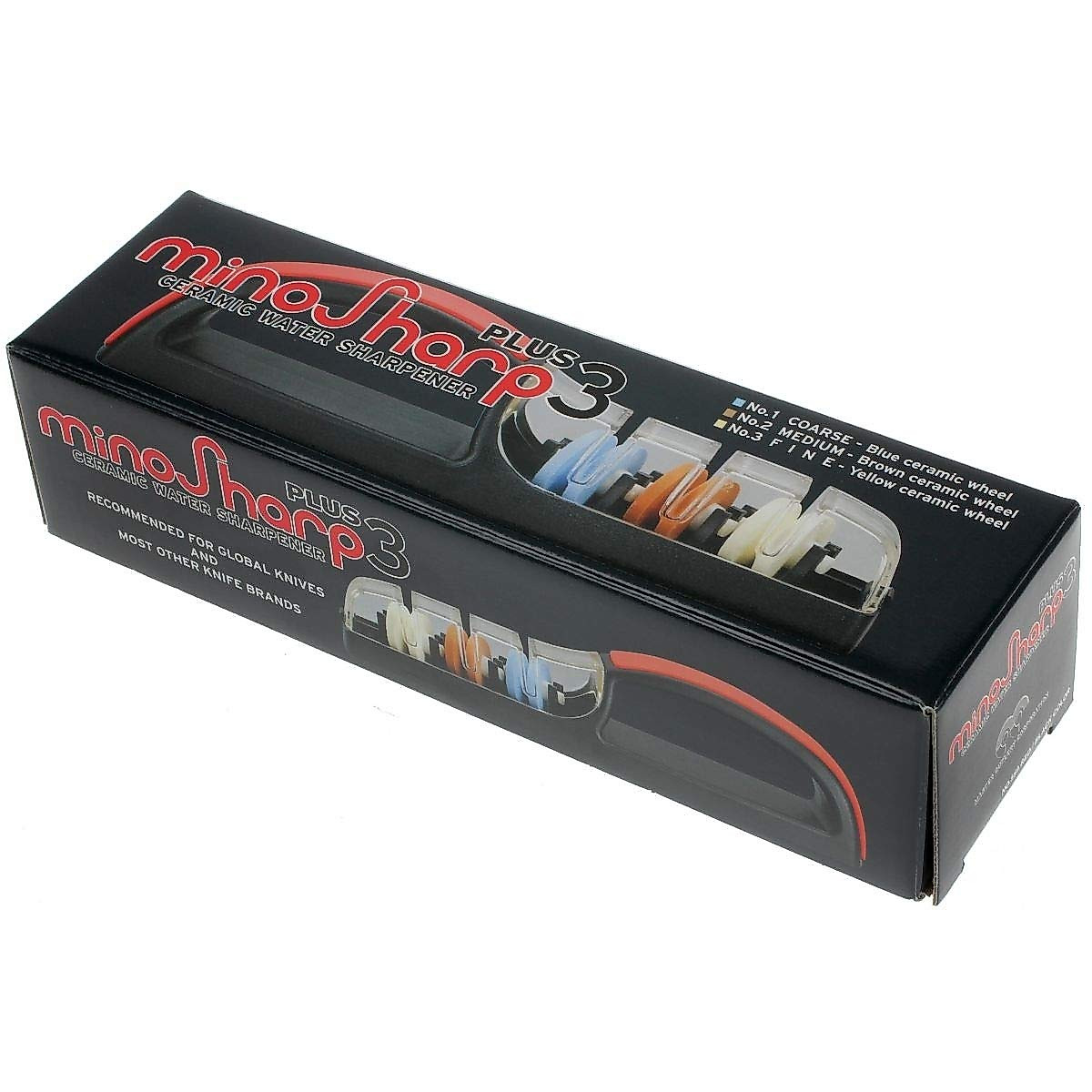 Minosharp 3 Sharpener Black/Red