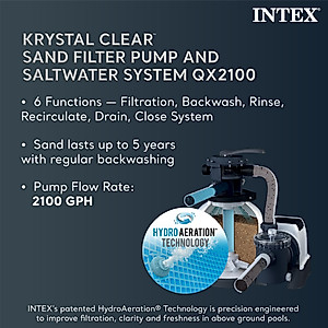 INTEX 26367EH 24'x12'x52" Ultra XTR Frame Outdoor Above Ground Swimming Pool Set with Sand Filter Pump, Ladder, Ground Cloth & Protective Canopy