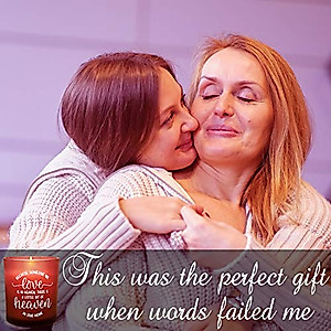 Memorial Gifts for Loss of Loved One - Express Your Sympathy Gift, Soy Wax Scented Candles, Bereavement Gifts - Sympathy Gifts for Loss of Mother, Father - Candles Gifts (Vanilla)