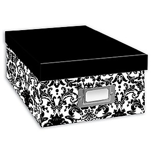 Pioneer B1BW Photo Storage Box, Black & White
