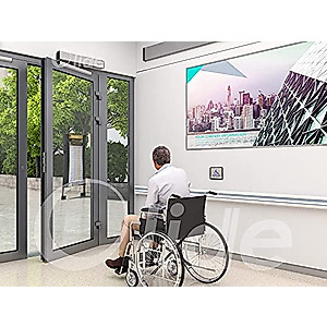 Olideauto Automatic Swing Door Opener,Commerical Wireless Door Operator with Wireless Handicap Push Buttons and Slimline Wireless Push Panels