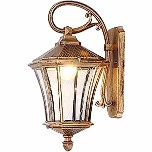 Outdoor Porch Light Waterproof Wall Lantern, Vintage Wall Sconce, Exterior Wall Light, Outside House Lamps, Perfect for Patio Doorway Garden