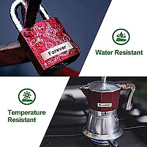 3 Pack 18mm + 4 Pack 12mm Replacement for Brother P-Touch Label Tape TZe-231 TZe-241 12mm 0.47 Inch / 18mm 3/4 Inch Laminated Black on White for PT D210 H100 1280 1230PC, 26.2 Feet 8m, 7-Pack