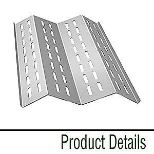 Damile Grill Heat Plates Heat Shield for Solaire AGBQ-30, AGBQ-42, AGBQ-56,Gas Grill Burner Cover Convection Burner Kit Accessories BBQ Gas Grill Replacement Parts for Solaire 30-Inch 42-Inch 56-Inch