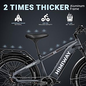 Himiway Upgraded Zebra D5 Step Over + Zebra D5 Step Thru