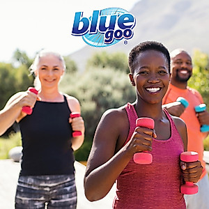 Blue Goo Relieving Cream - Temporary Relief for Back/Neck Pain, Sports-Related Muscle/Joint Pain, Sprains, Strains, Maximum Strength, Deep Heating Rub, Made w/ 100% Pure Emu Oil 4 oz (1 Pack)