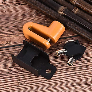 MGUOTP Bicycle Lock Motorcycle Lock Security Anti Theft Bicycle Motorbike Motorcycle Disc Brake Lock Theft Protection for Scooter Waterproof Bike Locks