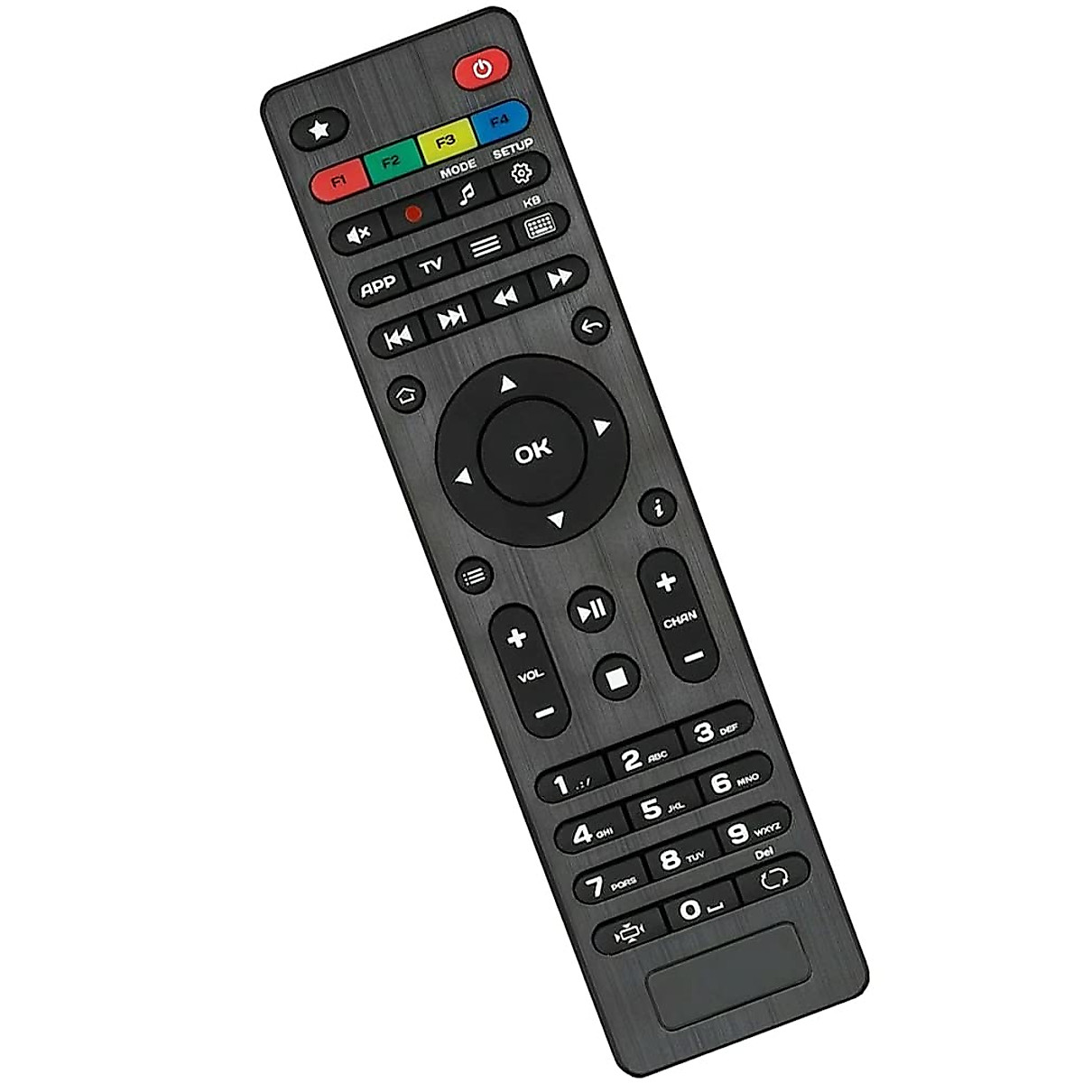 Amiroko Remote Control Replacement Compatible with MAG Series Box Mag250 Mag254 Mag255 Mag256 Mag275 Mag322 Mag349 Mag410 Mag520, etc MAG IPTV Set-Top Box