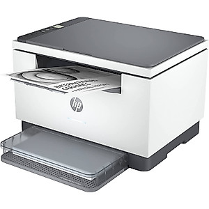 HP Laserjet MFP M234dwe All-in-One Wireless Monochrome Laser Printer, Print Scan Copy - 30 ppm, Up to 600 x 600 dpi, 8.5" x 14", Auto Duplex Printing, Bluetooth, Ethernet, Gray, Cbmou Printer_Cable