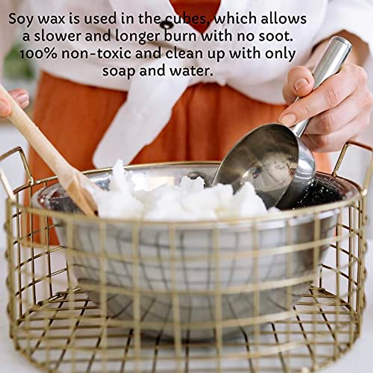 Japanese Cherry Blossom Soy Wax Melts - Maximum Scented 2.3 OZ Cube Bars (1 Pack)