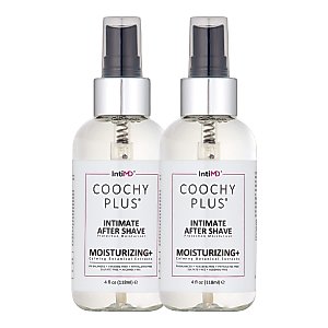 IntiMD COOCHY Intimate After Shave Protection Moisturizer Plus Delicate Soothing Mist For The Pubic Area & Armpits – Antioxidant Formula For Razor Burns, Itchiness & Ingrown Hairs (2 Pack)