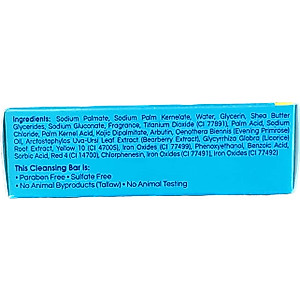 Dermisa Brightening Bar with Kojic Acid, Licorice Root, Bearberry Extract | NO PARABENS, NO SULFATES | 3 OZ | Pack of 3