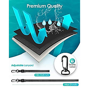 Hiearcool Universal Waterproof Case,Waterproof Phone Pouch Compatible for iPhone 13 12 11 Pro Max XS Max XR X 8 7 Samsung Galaxy s10/s9 Google Pixel 2 HTC Up to 7.0", IPX8 Cellphone Dry Bag -4 Pack